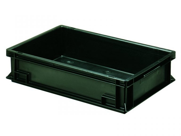 ESD Conductive Container Newbox 31 (400x300 H320 mm, Black)
