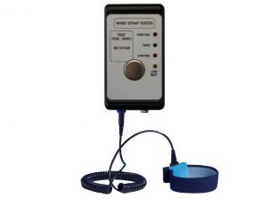 ESD Wrist Strap & Footwear Test Station with Stand | ELMI