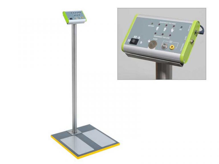 ESD Wrist Strap and Footwear Test Station with Stand | ELMI