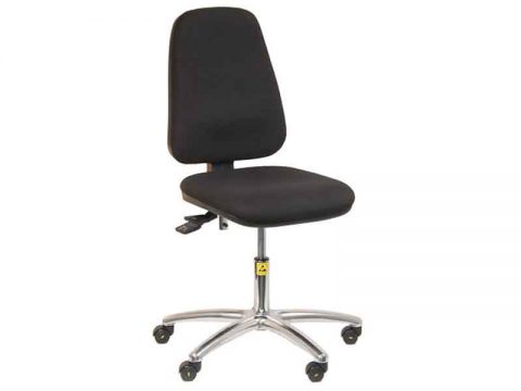 Anatomical ESD Desk Chair AS3 (Wheels, H42-57cm) | ELMI