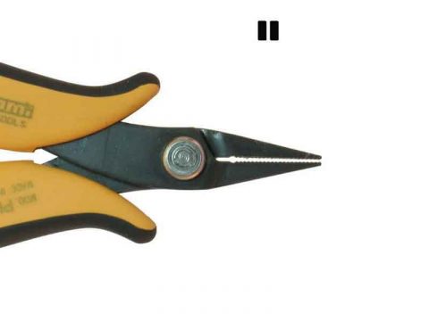 Piergiacomi PN 2003 – Flat-Nose Pliers (Short Serrated Jaws) | ELMI