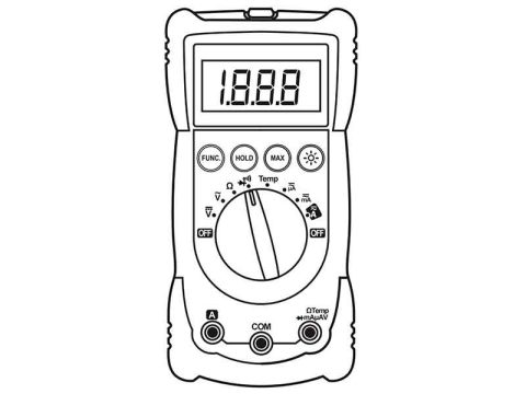 C-LOGIC 560 Digital Multimeter (Autorange, 2000 Counts) | ELMI