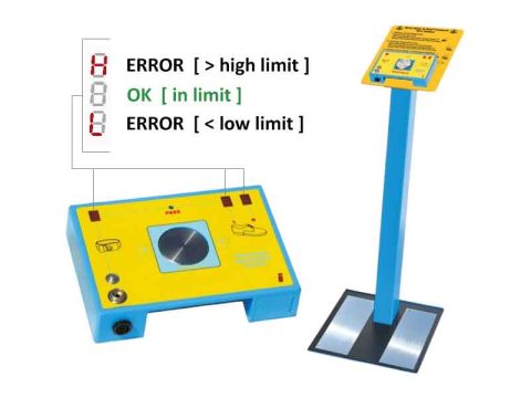ESD Wrist Strap and Footwear Test Station (EPA/ATEX) | ELMI